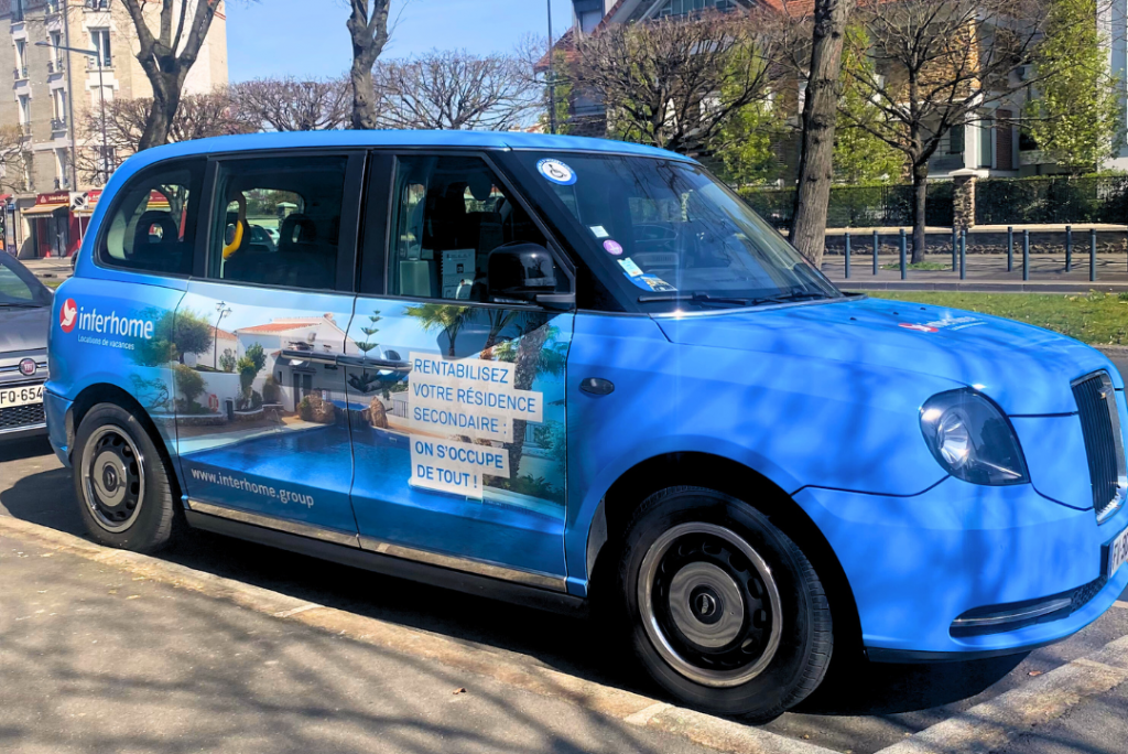 Publicité sur taxis et VTC - Réseau d'affichage publicitaire France